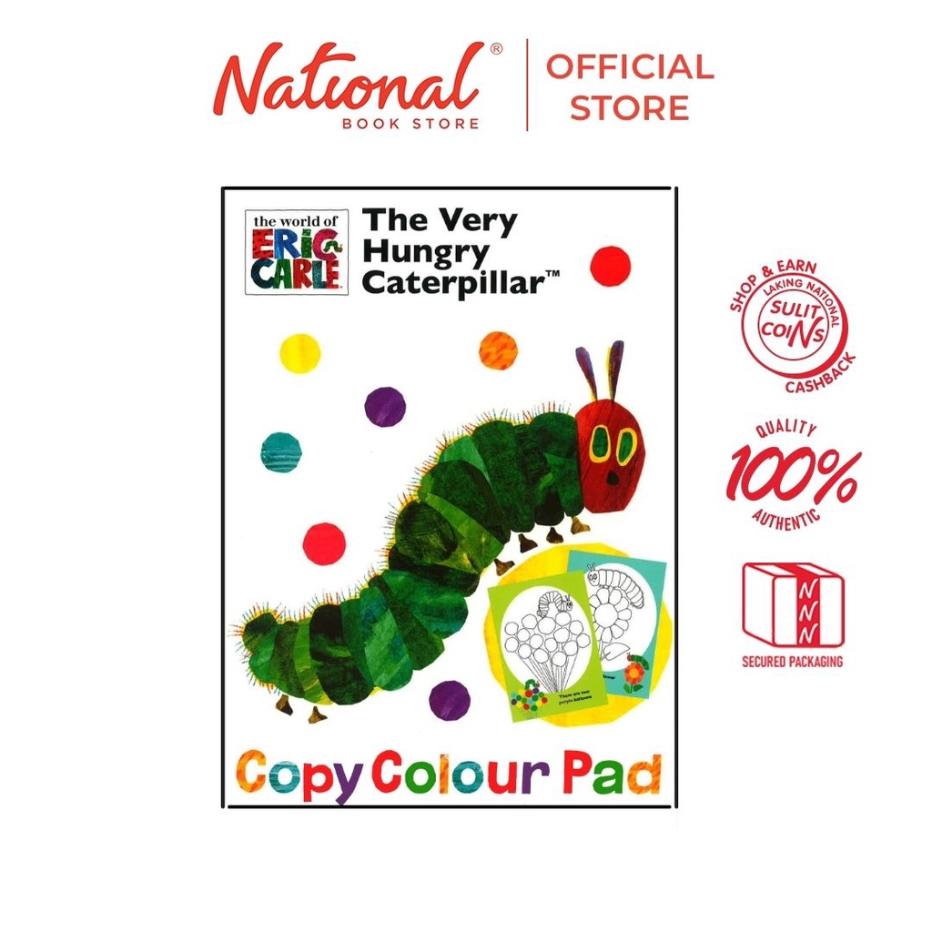 The Very Hungry Caterpillar: Copy Colour Pad | Shopee Philippines