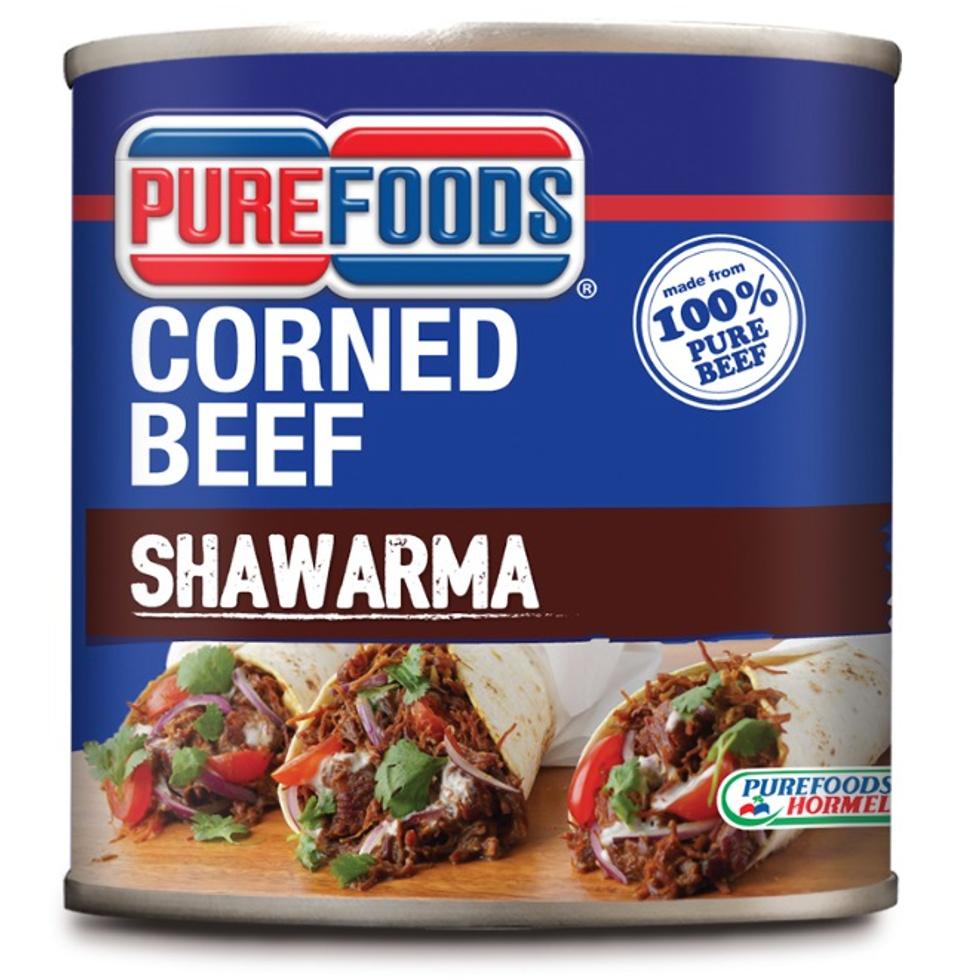 Purefoods Corned Beef Corned Shawarma 210g | Shopee Philippines