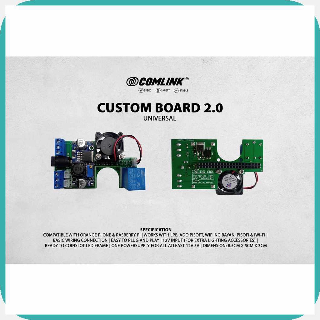 COMLINK)K'Custom.j;Board-sforCOrangerPizRasberryzsPisowifi[gm!LPB, Ado ...