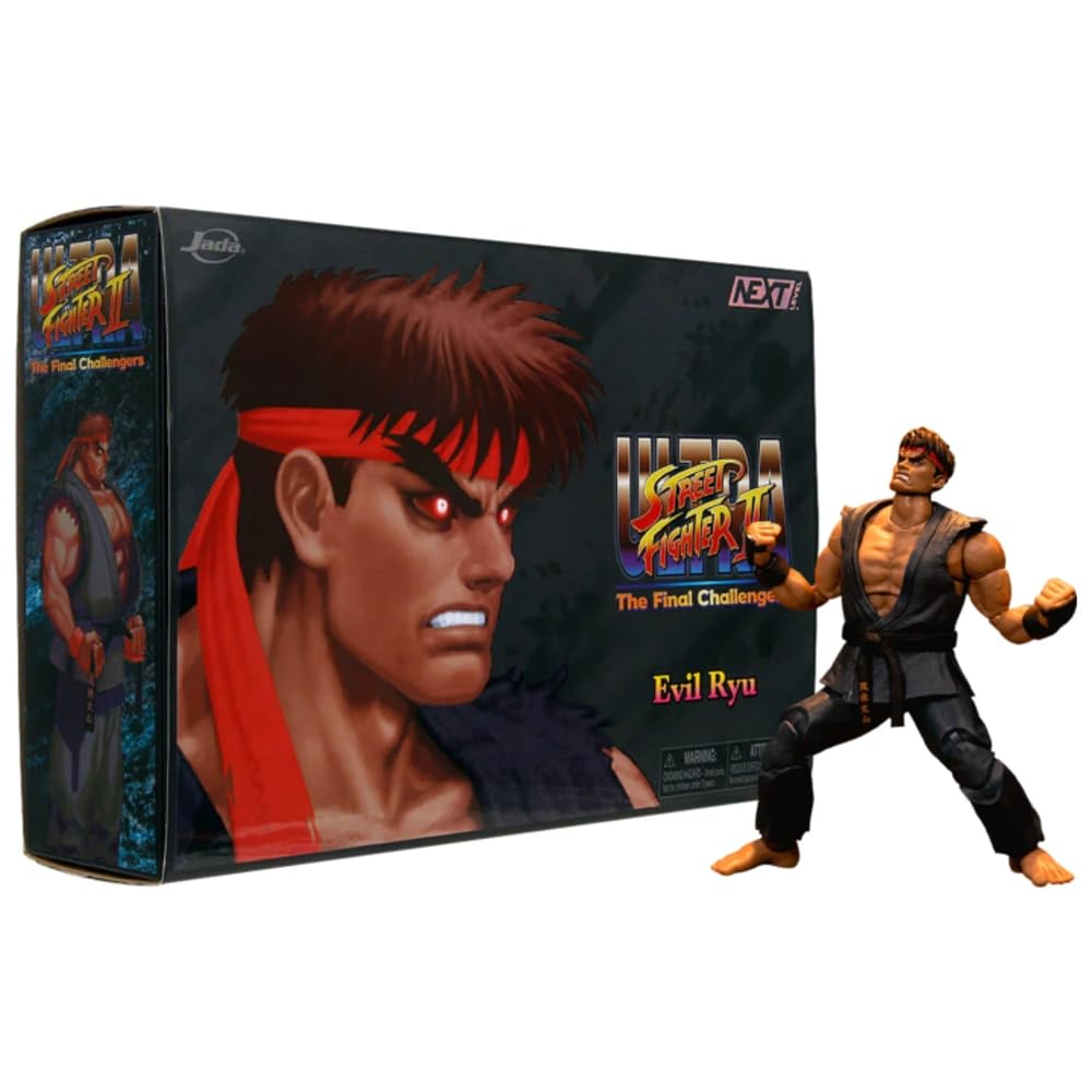 Jada Toys Street Fighter 2 Ultra The Final Challengers Evil Ryu | Shopee Philippines