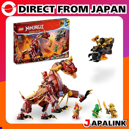 LEGO Ninjago Fire Heat Wave Dragon Toy Toy Present Birthday Block ...