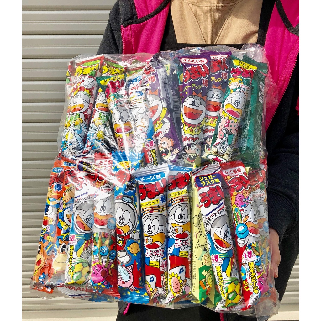 Umaibo Popular Assortment - 10 Flavors x 10 Sticks Each - 100 Stick Set ...