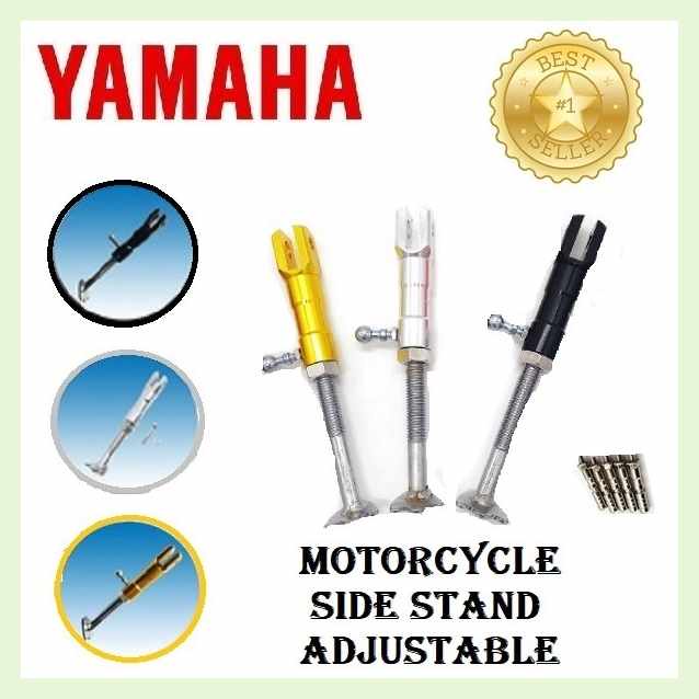 YAMAHA K)MOTORCYCLE}E)KICK}v)STAND}U)SIDE}ZY)STAND}at)Color GOLD ...