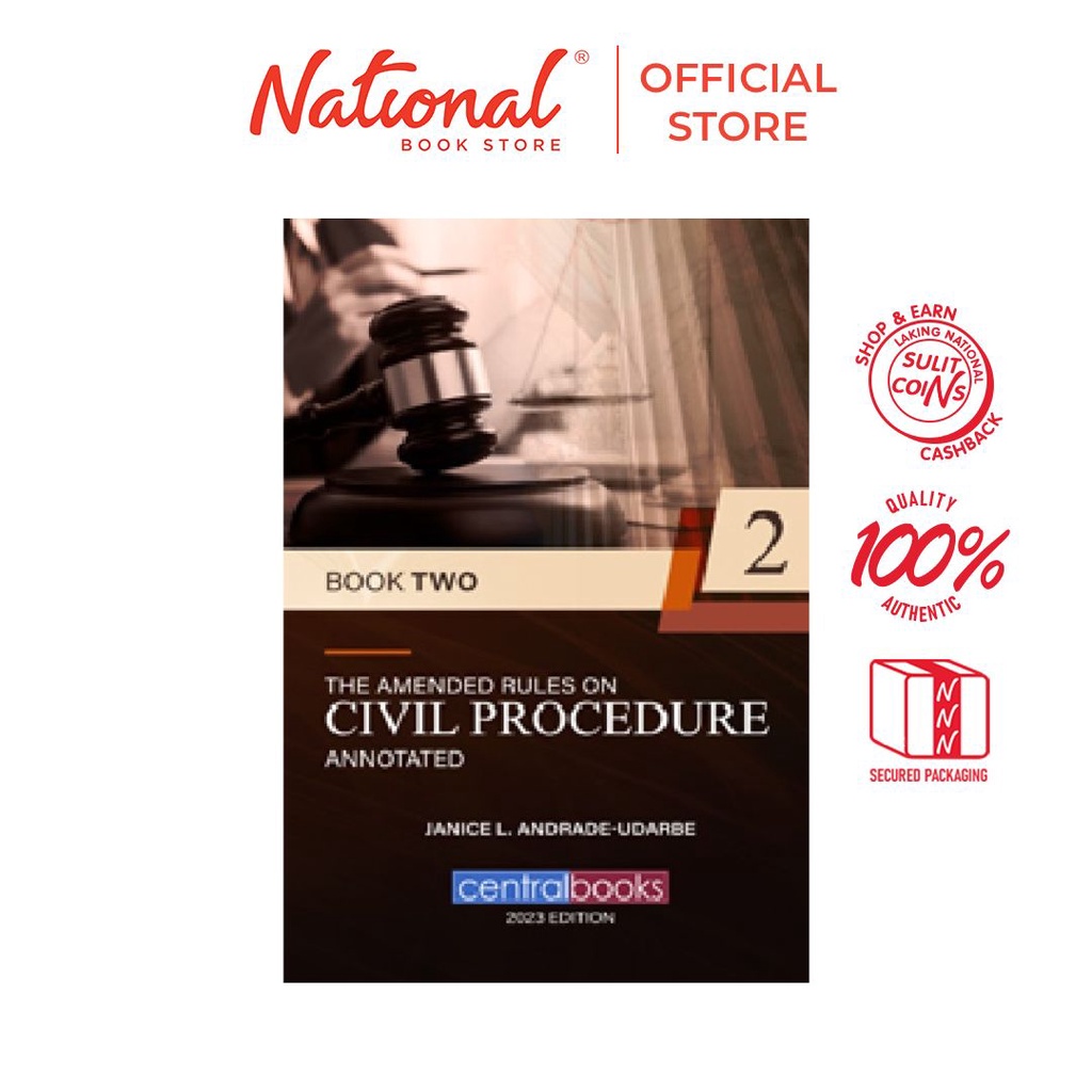 The Amended Rules on Civil Procedure Annotated Book 2 by Judge Janice L ...