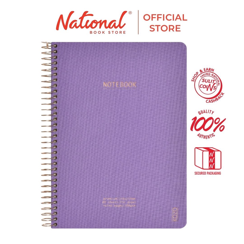 Kozo Journal Notebook A5 80 Sheets, Periwinkle - Journals | Shopee ...