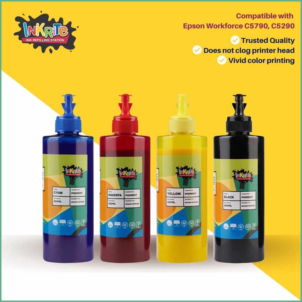 Inkrite:OJPigment,y/Ink>al)for}Gc)Epson}YY)WorkForce}Pw)WF-C5790}xQ)WF ...