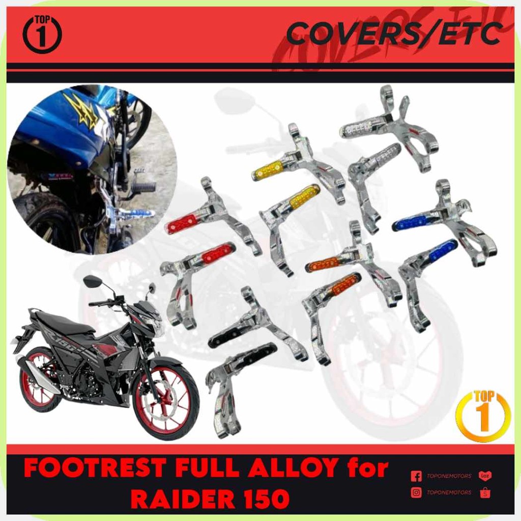1_hu@Pair]LJ&CNC+R@w@Alloy+a@Suzuki+i@Raider+m@150+c@Rear Footrest Foot ...