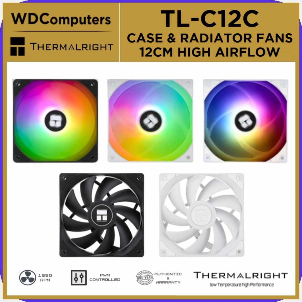 Thermalright/Z*TL-C12C,oe]CPU>j)Cooling}E)fans.}l)12cm}x)1550rpm}x)Fans ...