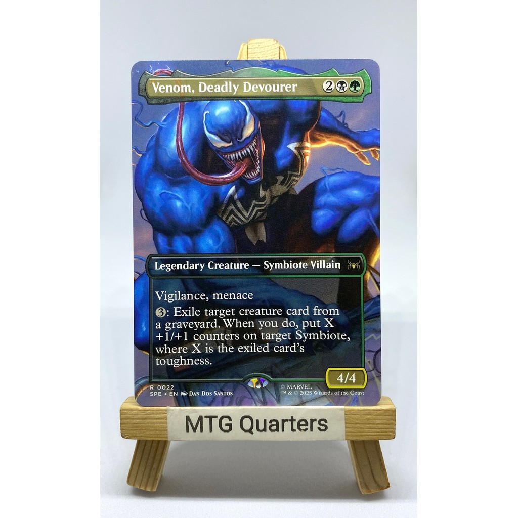 Pr0xy Card - Venom, Deadly Devourer (Borderless) | Marvel's Spider-Man Eternal (SPE) | Shopee ...