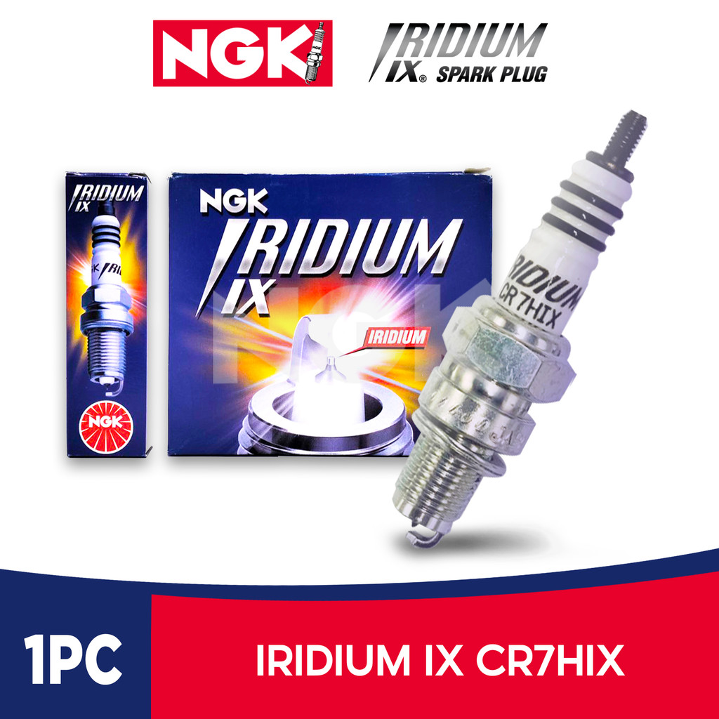 NGK SPARK PLUG IRIDIUM IX for Dream 100, C70, Wave 100R CR7HIX ( 1 PC ) | Shopee Philippines