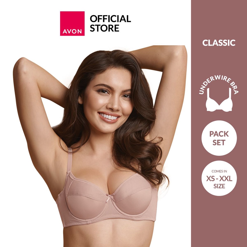Avon Classic | Willow Breathable Essentials Bra (1Pc/Single) | Women's | Shopee Philippines