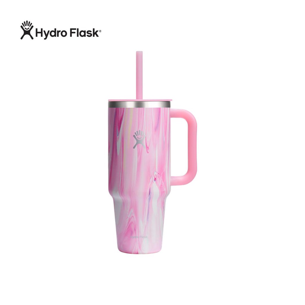 HYDRO FLASK 40 OZ ALL AROUND TRAVEL TUMBLER JELLY PINK | Shopee Philippines
