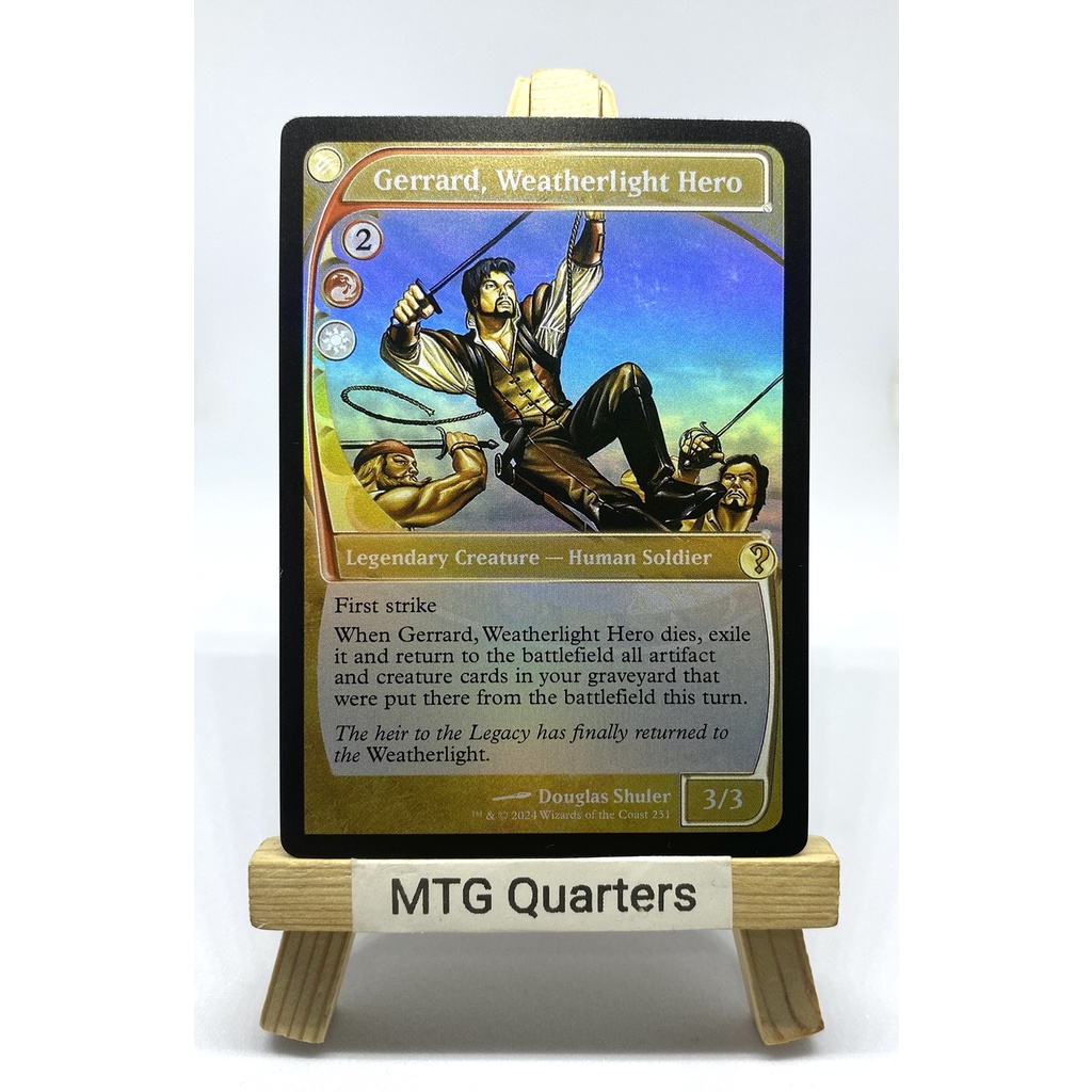 Pr0xy Card - Gerrard, Weatherlight Hero (Foil) | Mystery Booster 2 (MB2 ...
