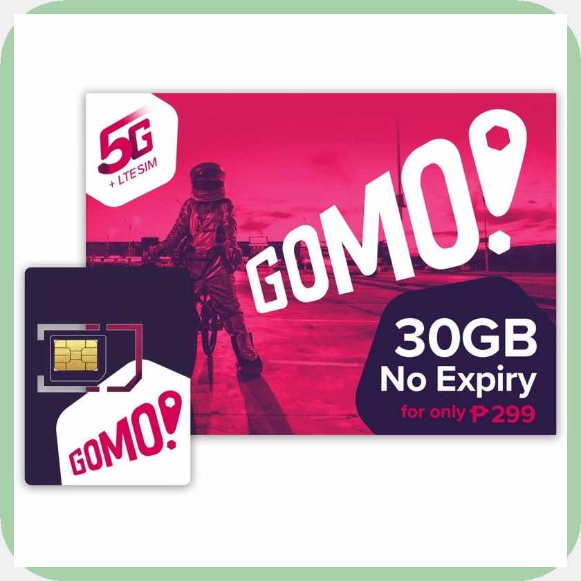 GOMO#KR=SIM&F.with}N>30GB)e>data)P>-)S>NO)Y>EXPIRY)K>5G LTE | Shopee ...
