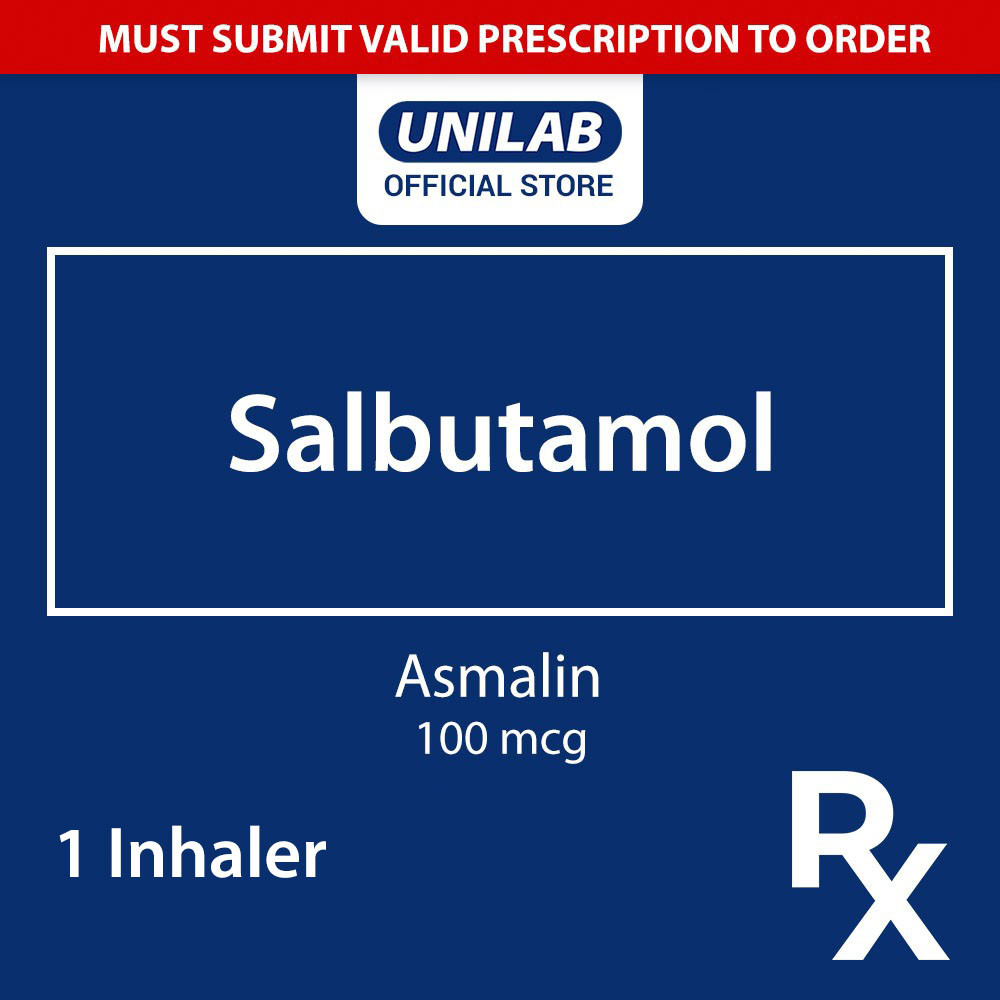 RX: ASMALIN NON CFC INHALER- Unilab | Shopee Philippines