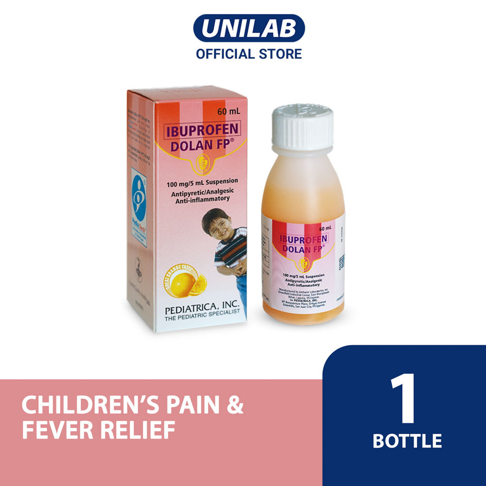 Dolan® FP Forte 200mg/5mL Suspension 60mL - Children's Pain and Fever ...