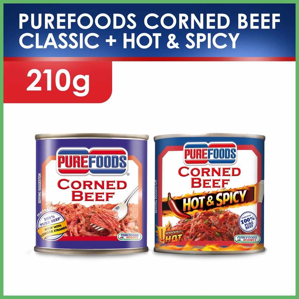 Purefoods,y`Corned/PC[Beef'PB{(210g)