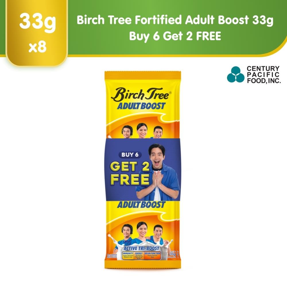 Birch Tree Fortified Powdered Milk Adult Boost 33g Buy 6 Get 2 FREE ...
