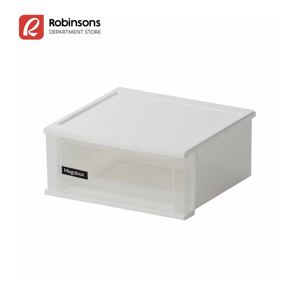Megabox Single Drawer (White) | Shopee Philippines