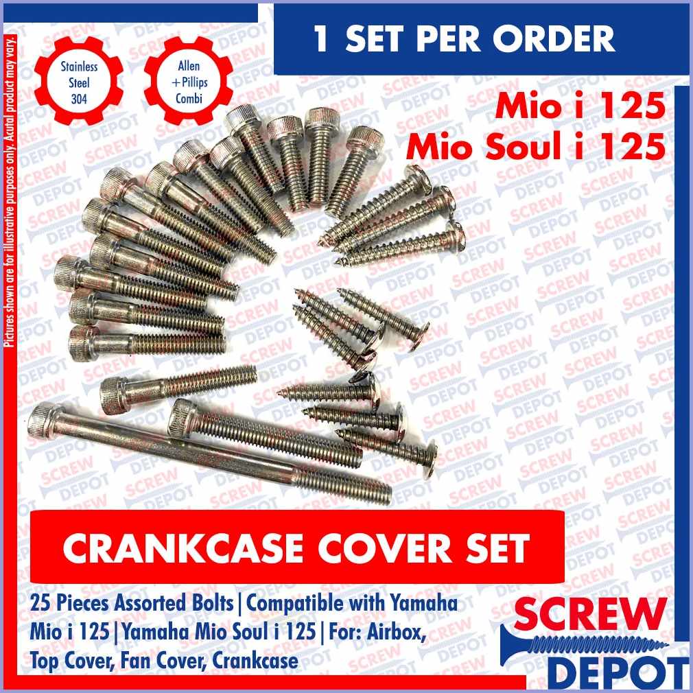 Crankcase{i]Bolt>h;Set[F,- p+e+i+C+I+Yamaha Mio i 125 | Mio Soul i 125 ...