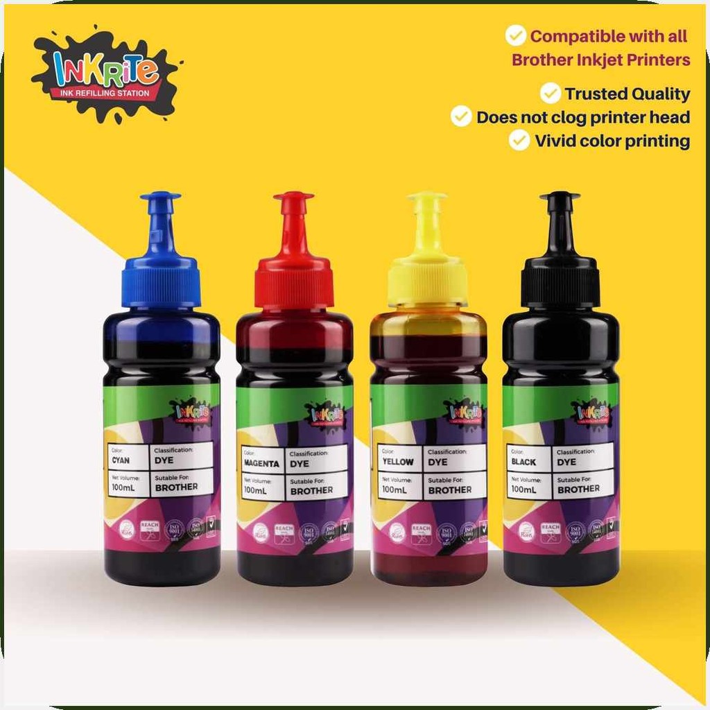 Inkrite:ADg%Ink+WG@ds@for+Mp@Brother+gX@Inkjet+s@Printers,+a@100 ml ...