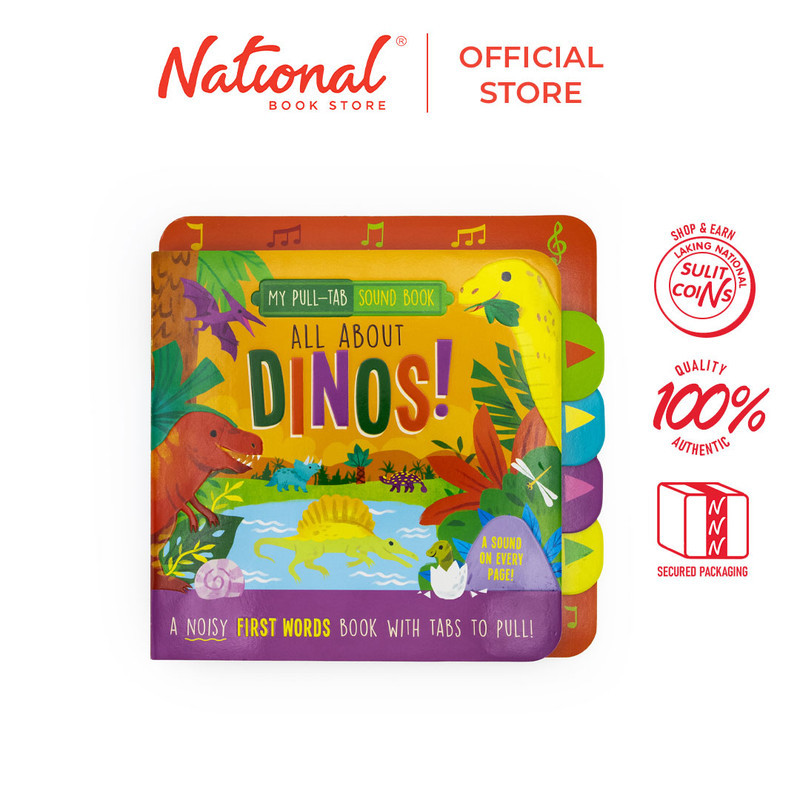 Pull-Tab Sound Book: Dinosaurs Hardcover - Basic Concept | Shopee ...