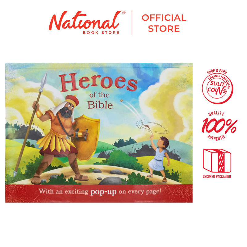 Bible Pop-Up Book: Heroes Of The Bible Board Book - Religion | Shopee ...