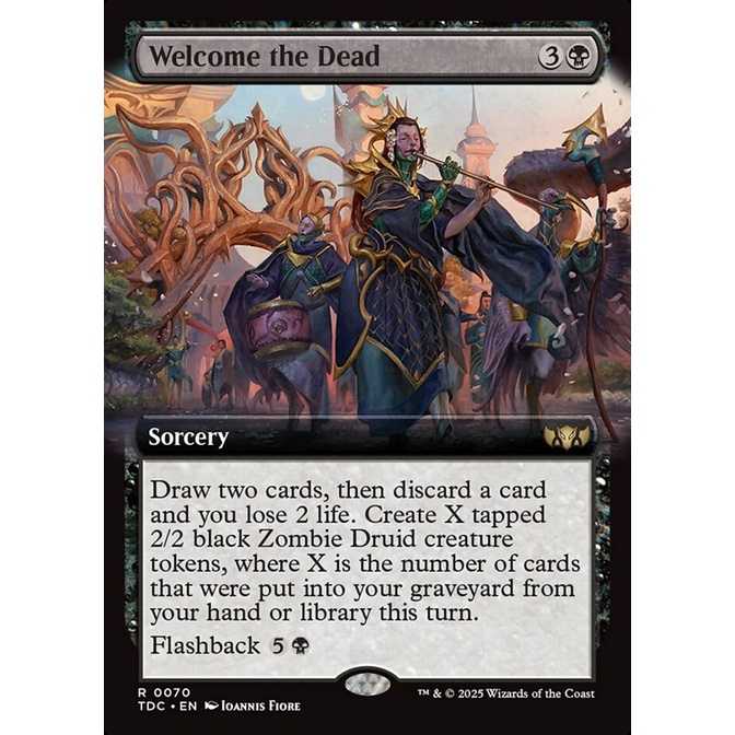 Welcome the Dead TDC MTG Magic the Gathering | Shopee Philippines