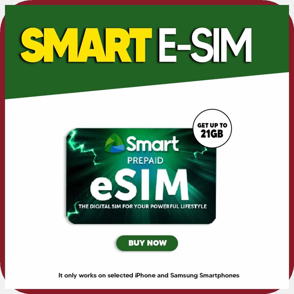 Smart}J,Prepaid)B,Esim&Pn`with;Xq`free;HZ`21gb;zb`load;qA`(smart;pz ...