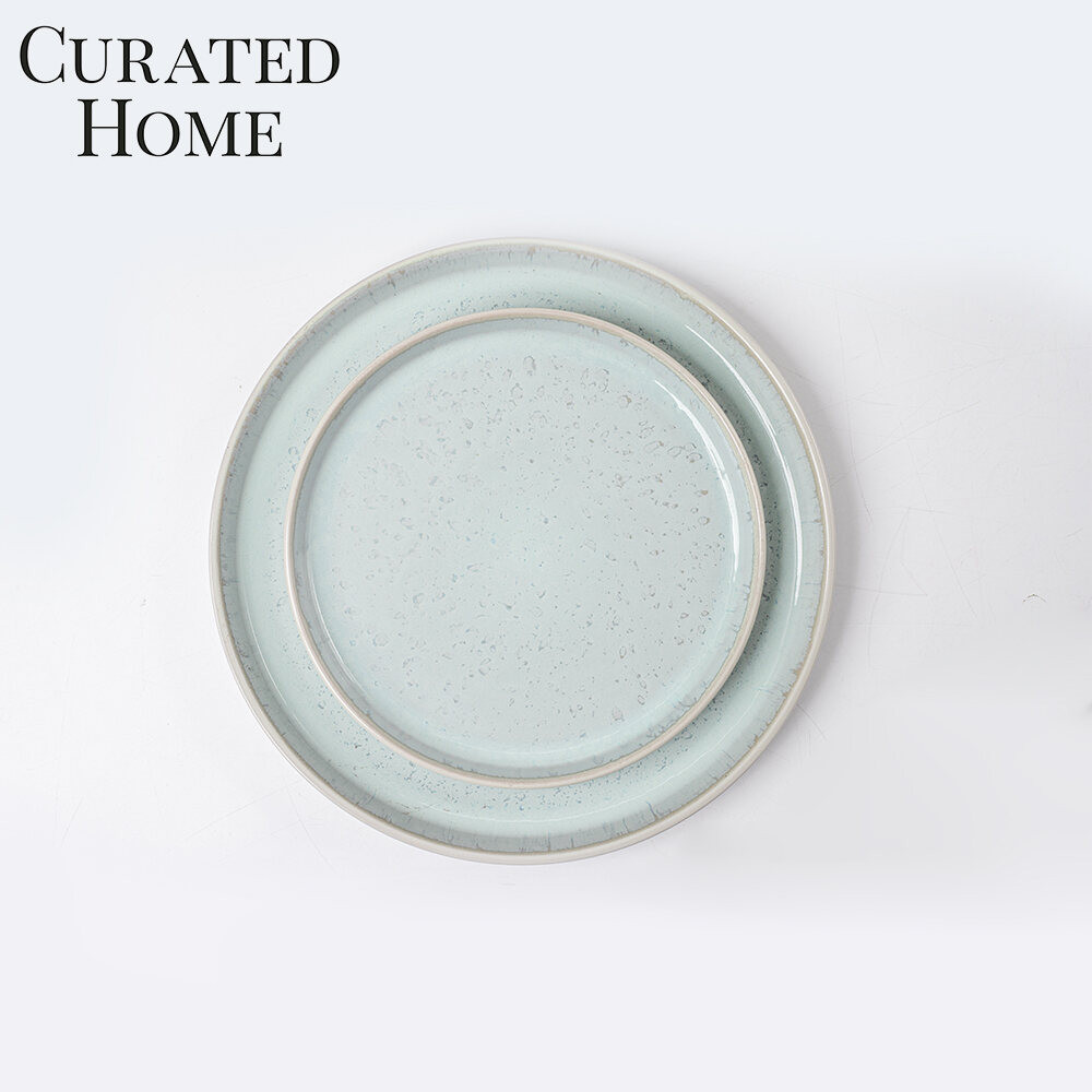 Curated Home Natural Summer Ceramic Side Plate 8 inches (Blue) | Shopee ...