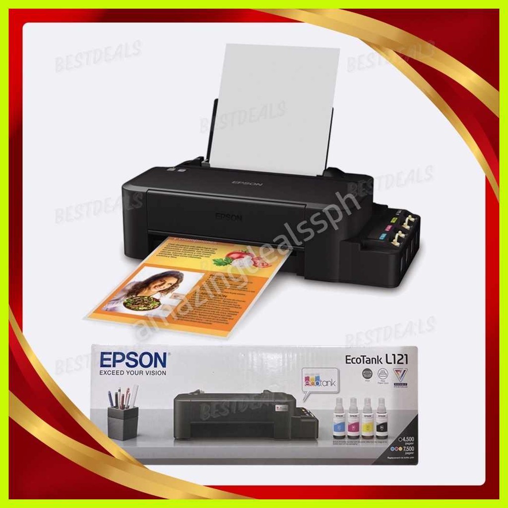EPSON,cJ/L121[DL]Printer>W)with}F)Pigment/Sublimation}m)Ink/Dye}q)Ink}O ...