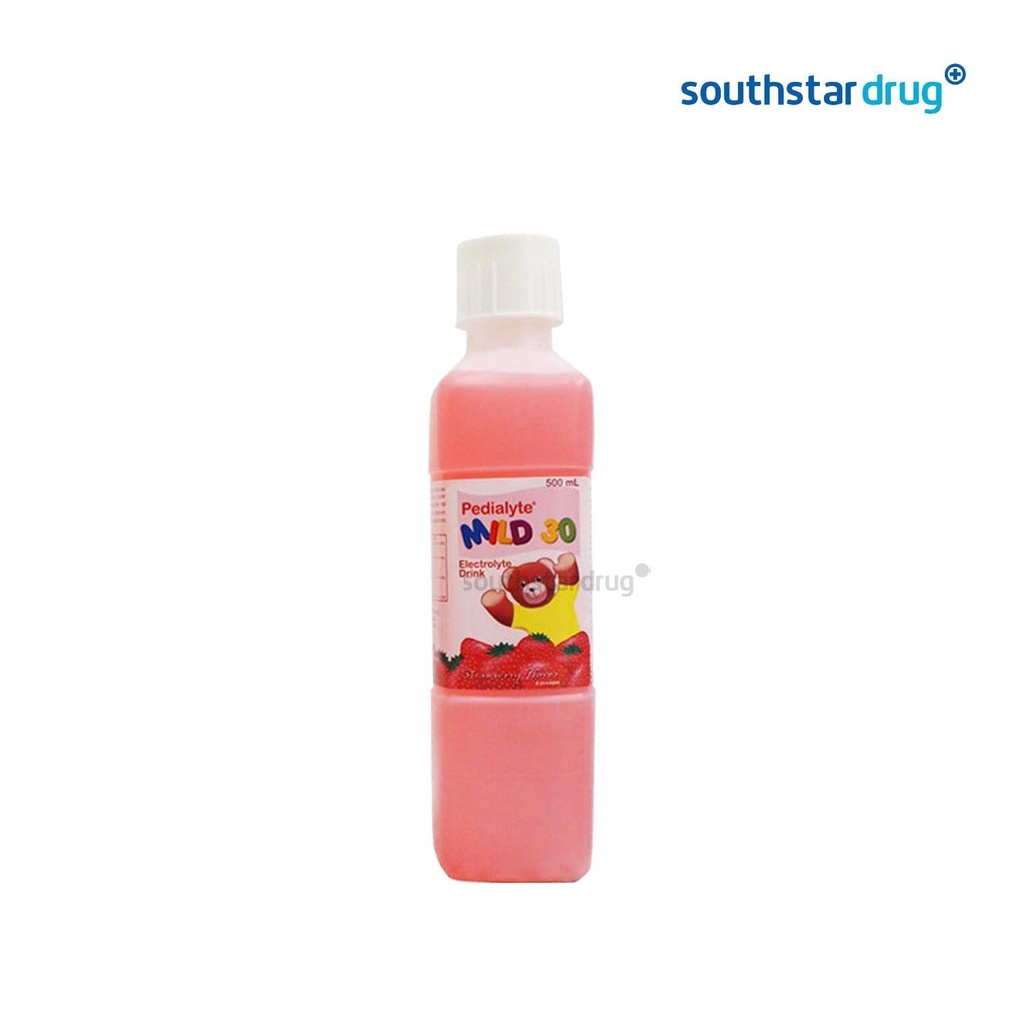 Pedialyte Mild 30 Strawberry Flavor 500ml Electrolyte Drink | Shopee ...