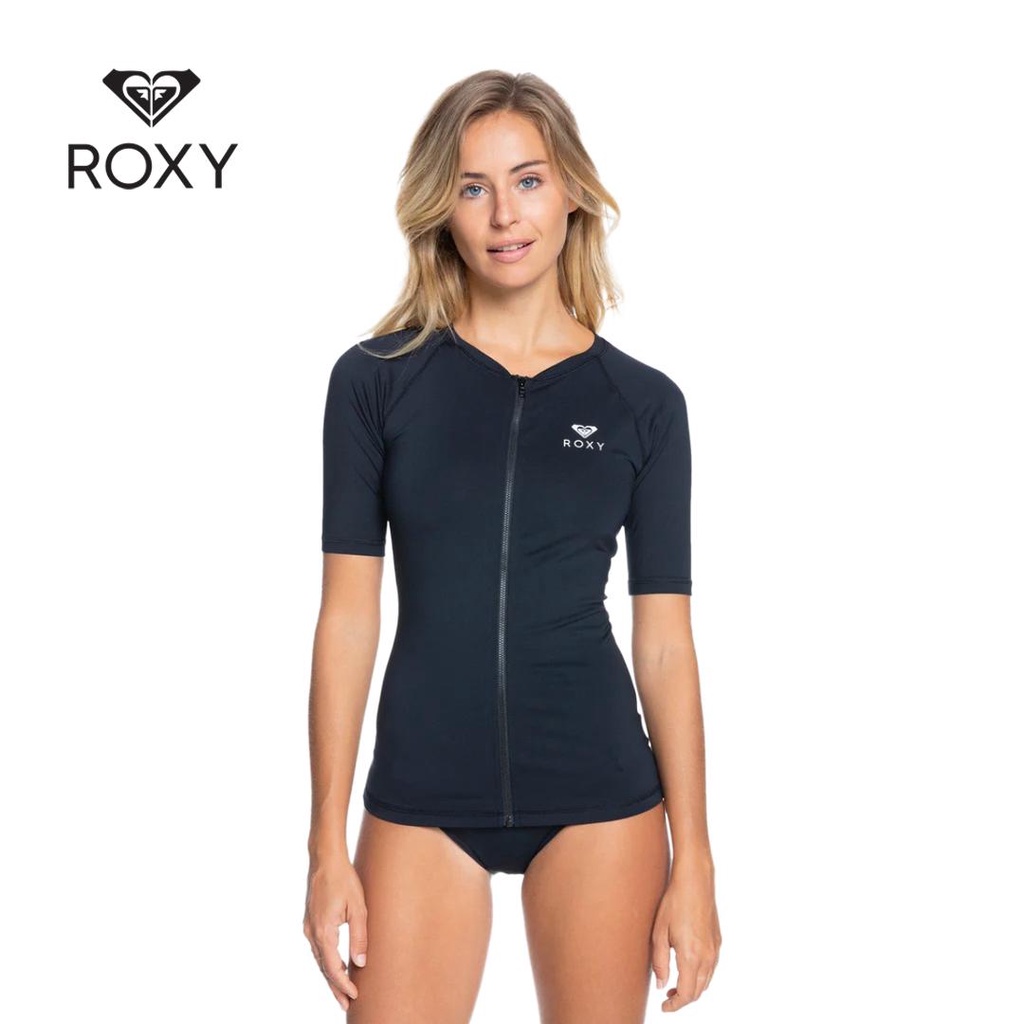 Roxy Es Ss Zp Ly Kvj0 Womens Rashguards Shortsleeve | Shopee Philippines