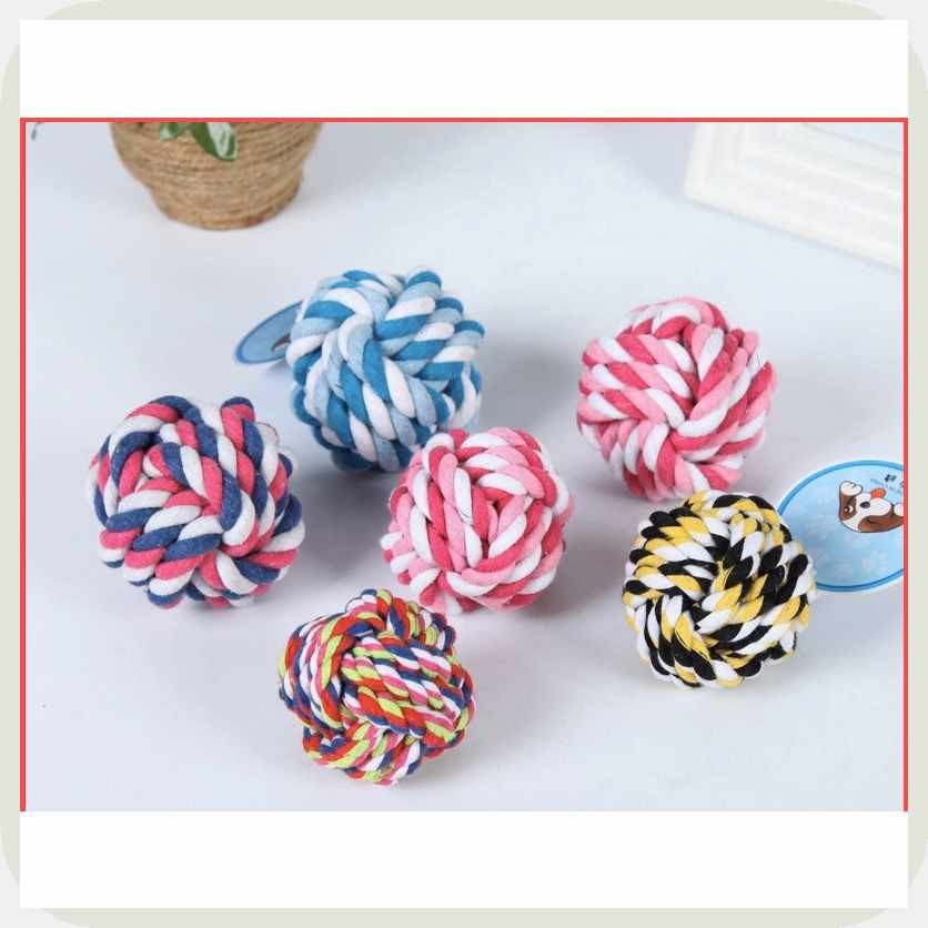 PetH?kU^Rope/v^Ball/T^Toy/A^Dog/k^Cotton/i^Knot/ov_Knitting Molar ...
