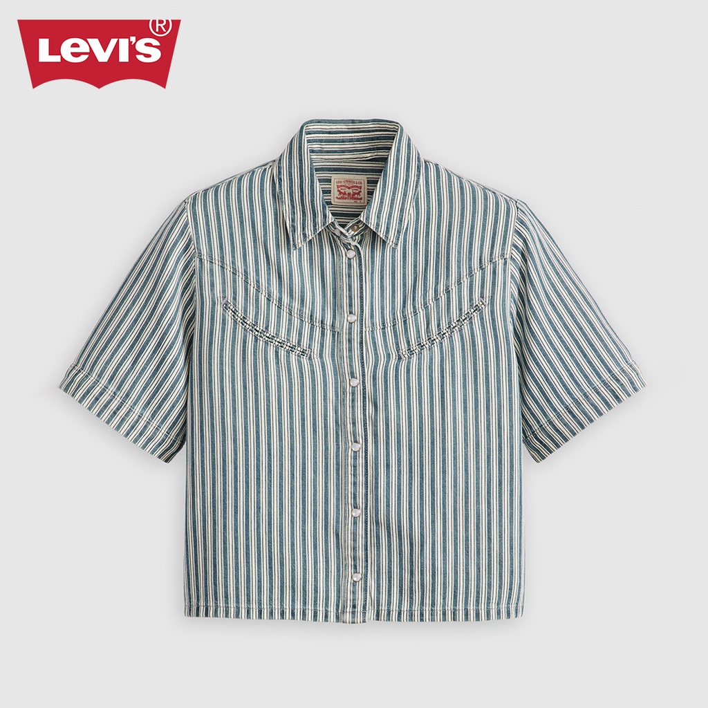 Levi's® Women's Rinoa Camp Shirt 001SL-0000 | Shopee Philippines