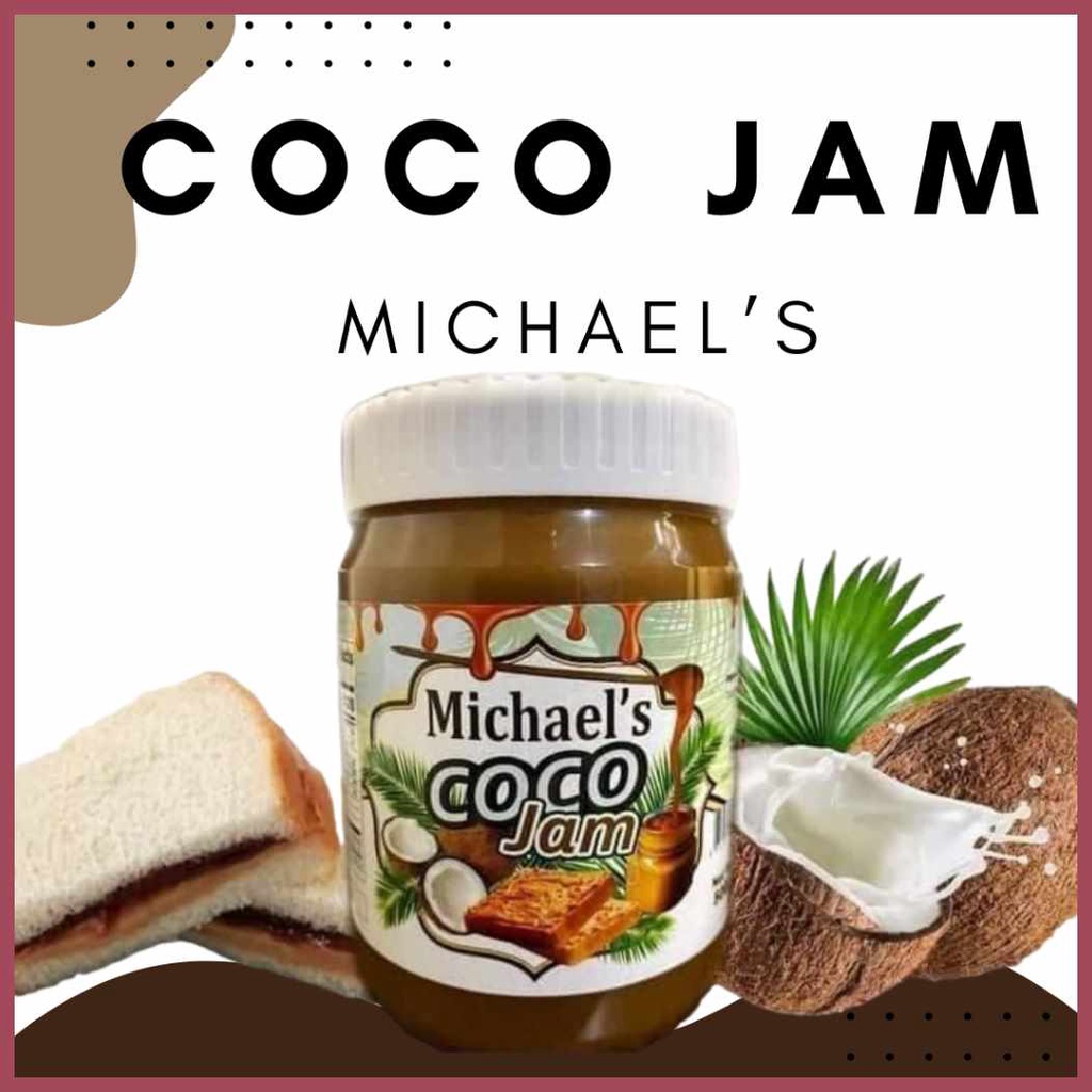 MICHAEL'S$GX@delicious;fy.COCO=xU(jam|qr)500}pH)grms | Shopee Philippines