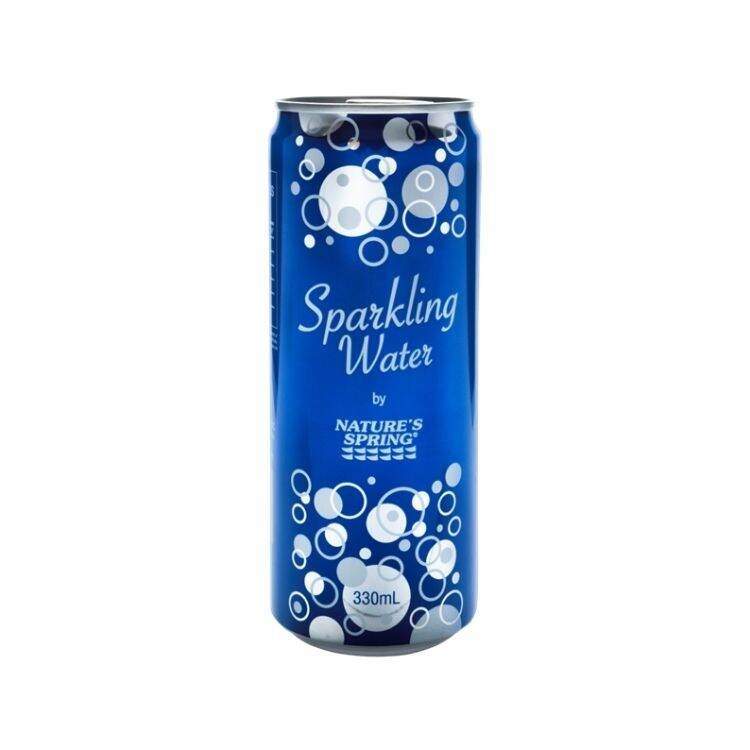 Nature's Spring Sparkling Water Plain 330ml | Shopee Philippines