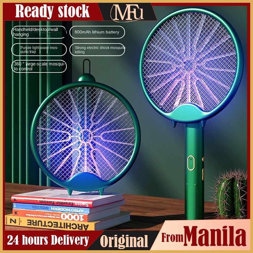 Electric.X+Mosquito,eK`Swatter&Killer&lamp&Rechargeable&Racket&bat&high ...