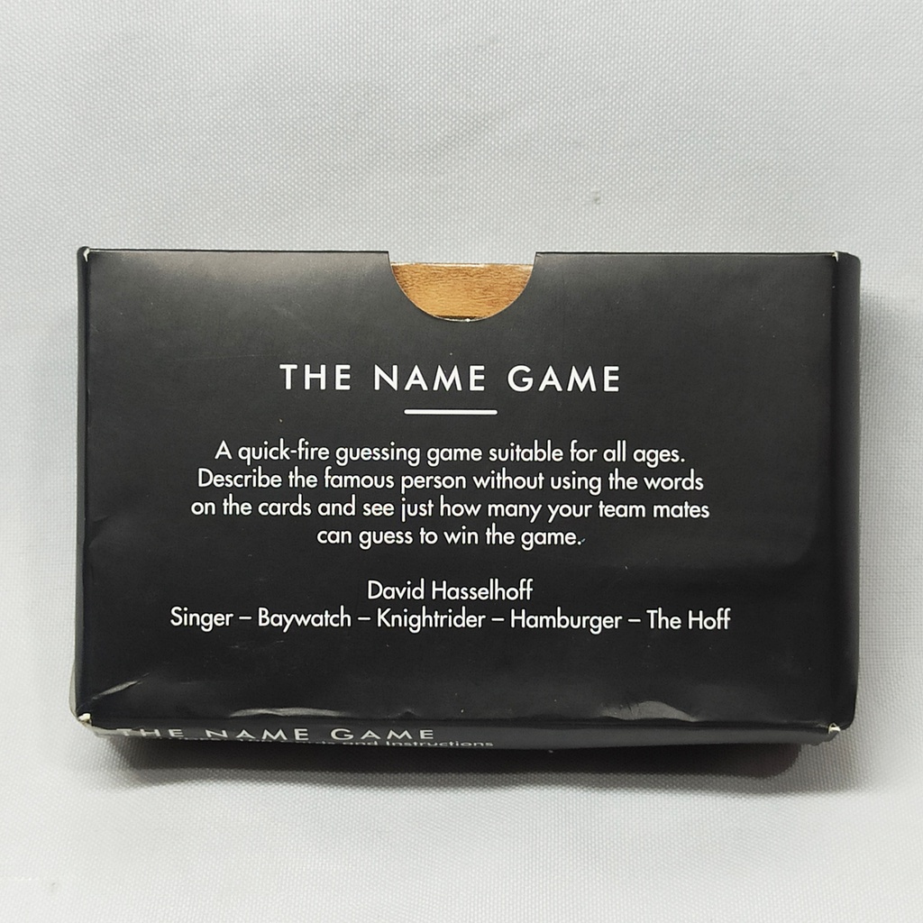 The Name Game - Card Game (Used, Good Condition) | Shopee Philippines