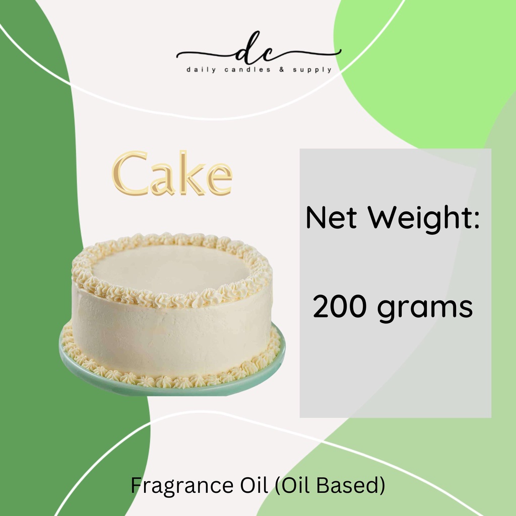 Daily Candles | 200 grams CAKE FRAGRANCE OIL for Candle and Soap Making ...