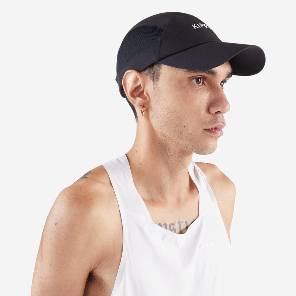 Decathlon Unisex Kiprun V2 Running Cap - Black | Shopee Philippines
