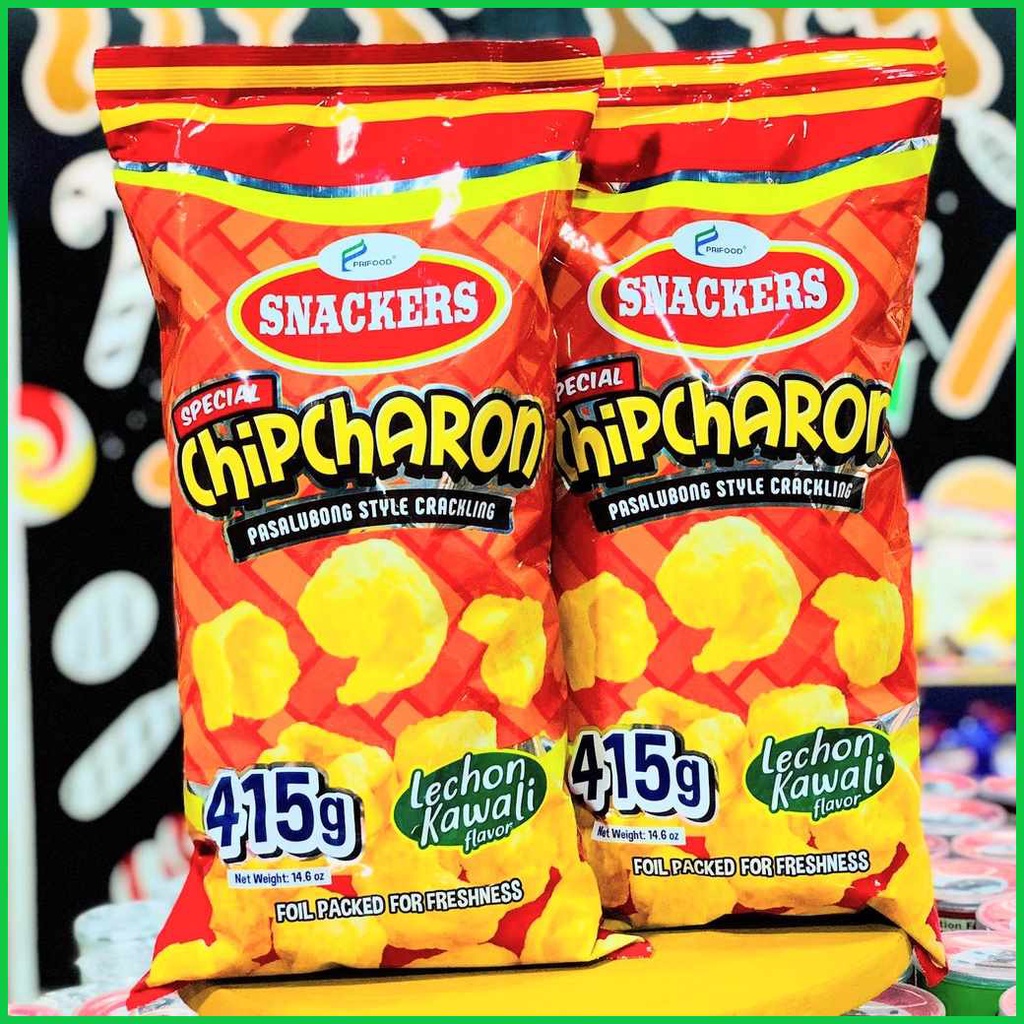 Snackers%Xw$Chipcharon>rF,Crackers;Hr&415g | Shopee Philippines