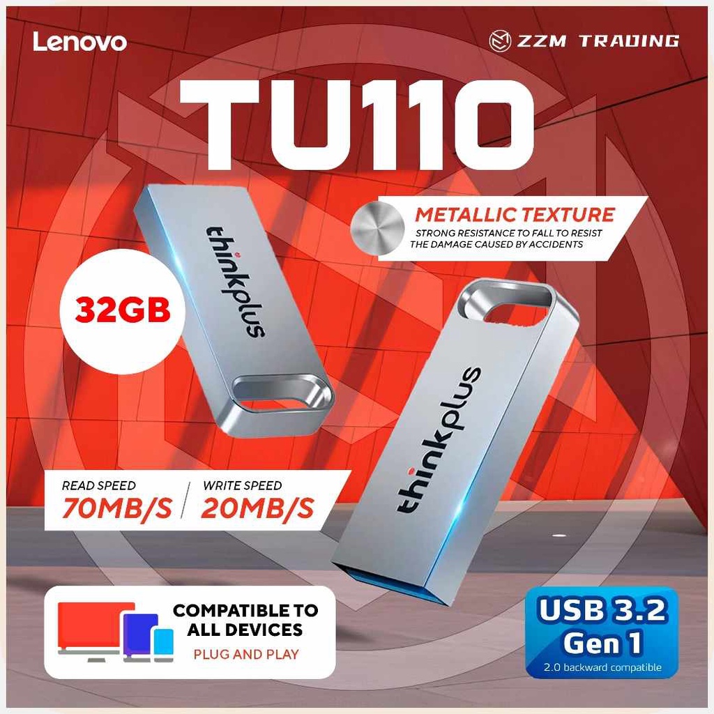 Lenovo$Qd~thinkplus^Qd>TU100/TU110)z>U)a>Disk)M>32GB)r>USB3.1)m>Gen1)q?High-speed Portable USB ...