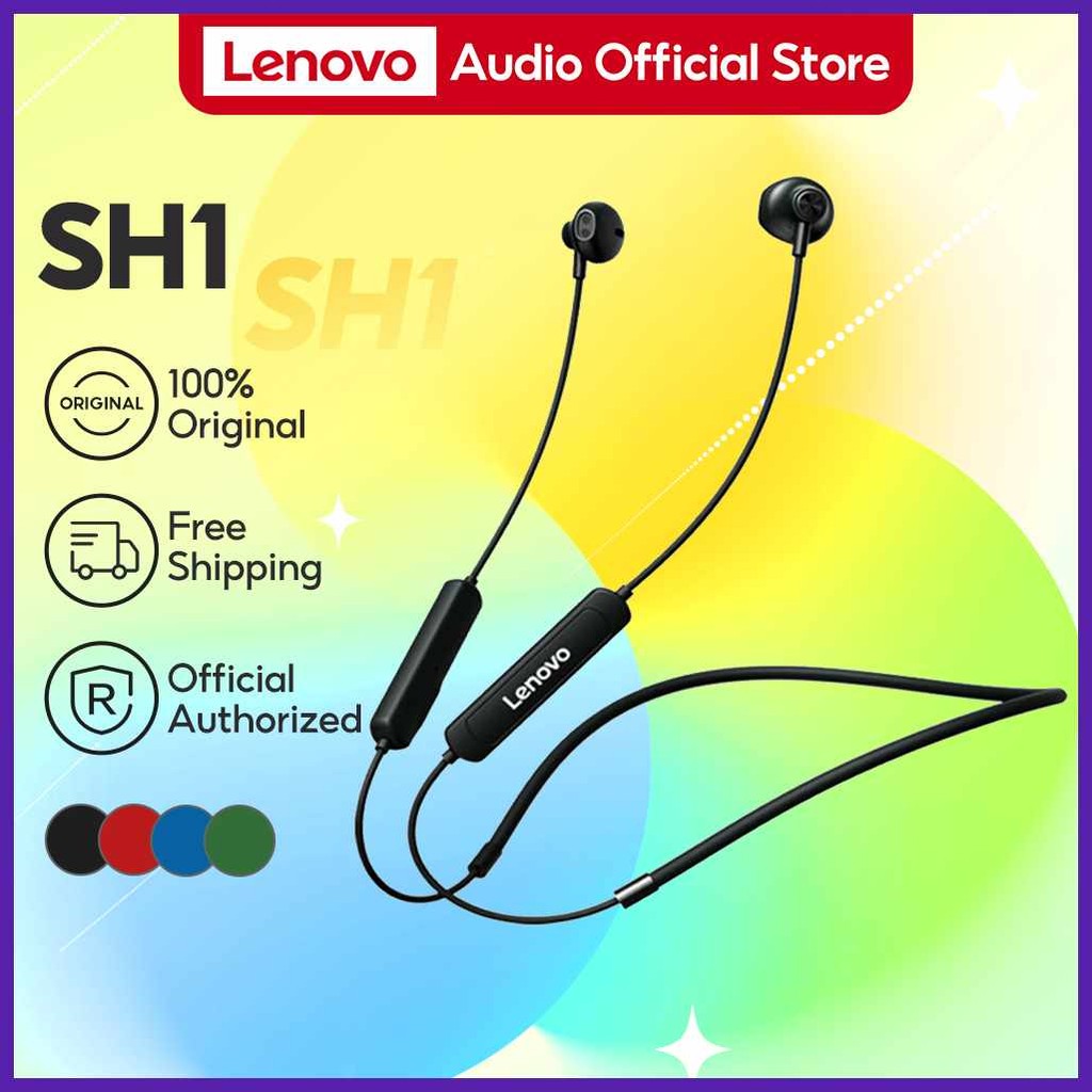 Lenovo`Ur$Sh1@V]Neckband>Tt)True}hx)Wireless}FY)Bluetooth}eM)5.0}lZ)Sports}Tt)Earphone Ipx5 Long ...