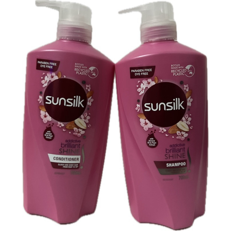 Original SUNSILK SHAMPOO AND CONDITIONER 700ML (NEW PRODUCT) | Shopee ...