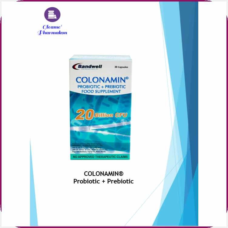 COLONAMIN~IU'qs)Probiotic-bi!+[mS!Prebiotic[xP!Capsules[kx!30s | Shopee ...