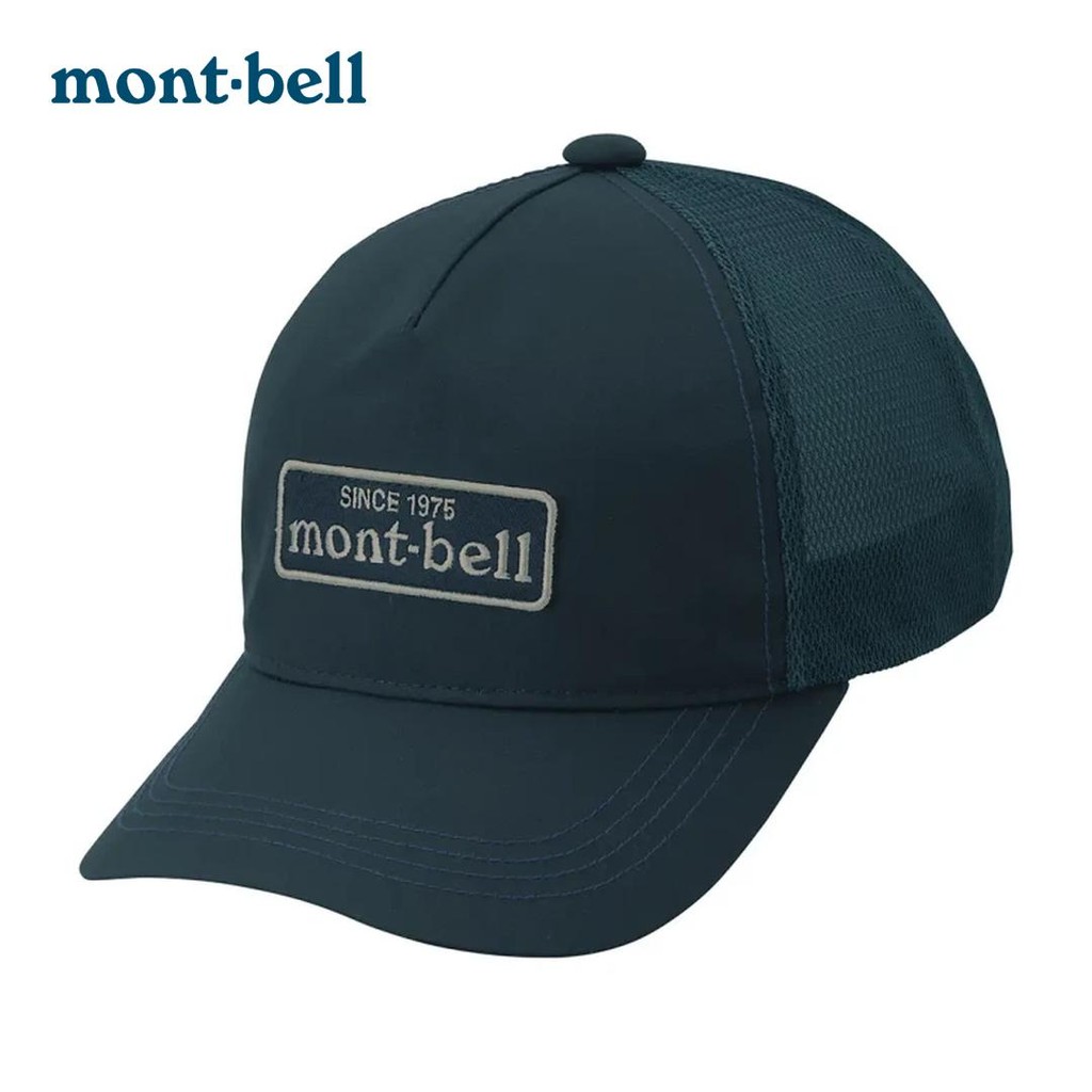 Montbell Mesh Logo Cap #6 Navy Na Headwear | Shopee Philippines