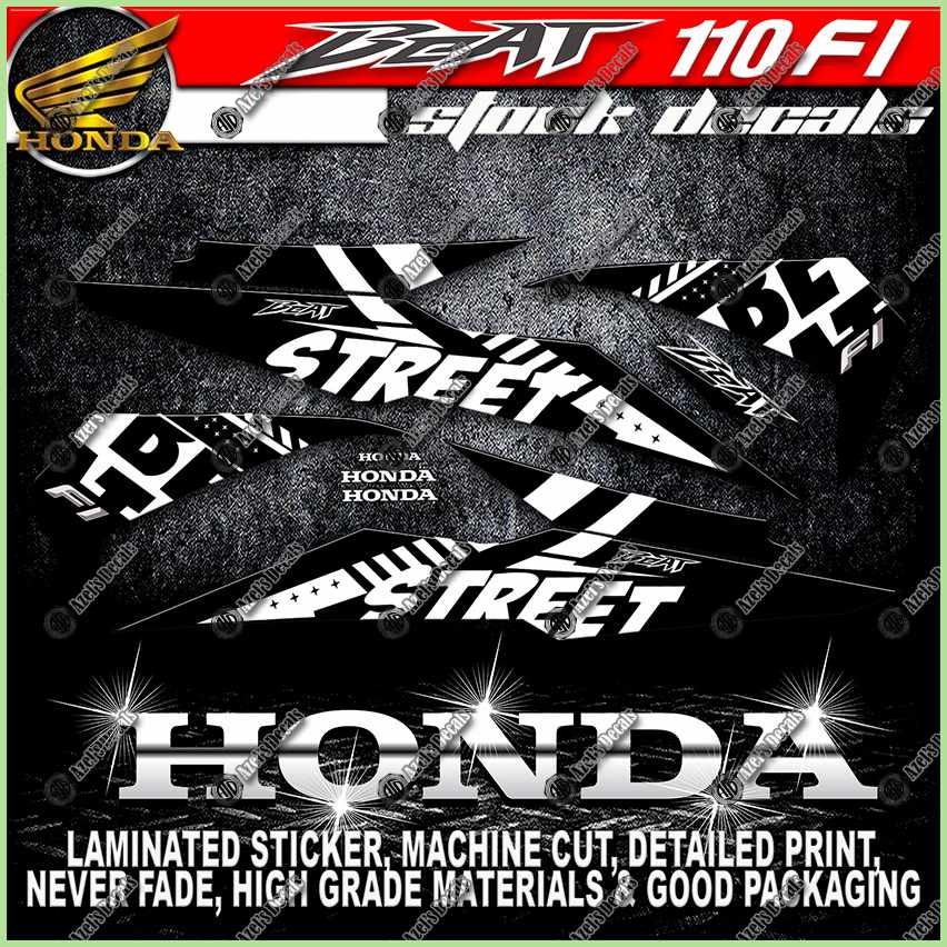 HONDA|z'BEAT_HTFI=O(110}yp)V2}yk)STOCK}OG)DECALS.}RE)BEAT}qw)STREET ...