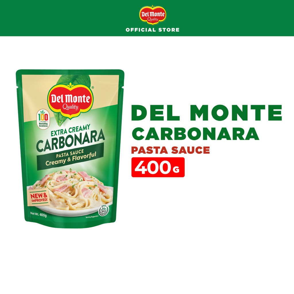 Del Monte Extra Creamy Carbonara Sauce Bundle of 4 - Weekend ...