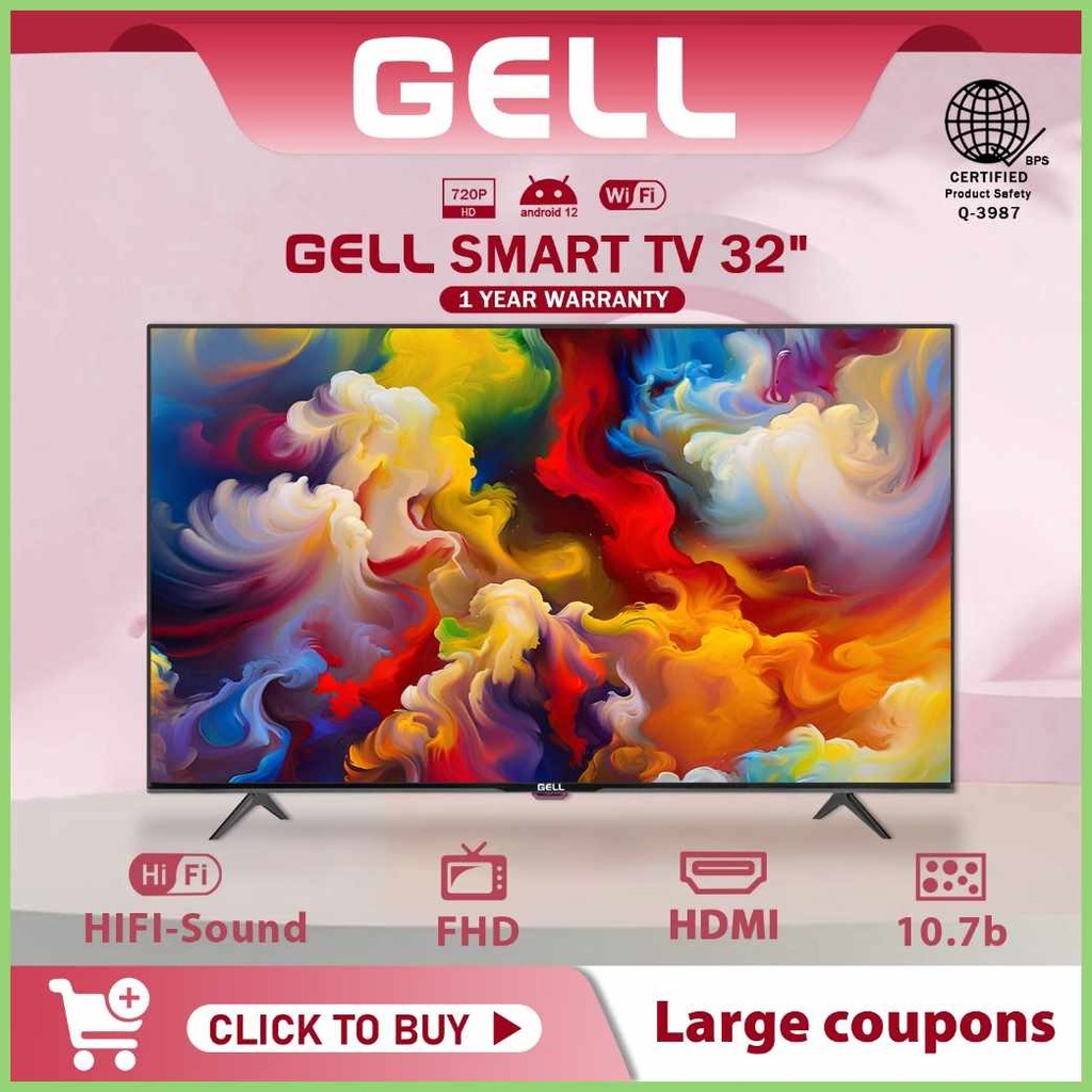 Gell=i.Smart'dTVxl32QoInchwTFlatcScreen[f!TV[N!32 Inches LED Television ...